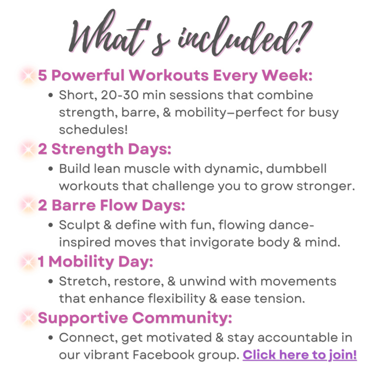 21-Day Barre Strong Challenge Landing Page - emBODYment 360